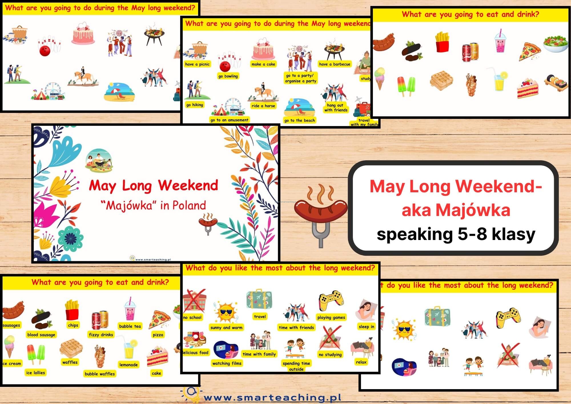 May Long Weekend – speaking po angielsku (klasy 5–8)
